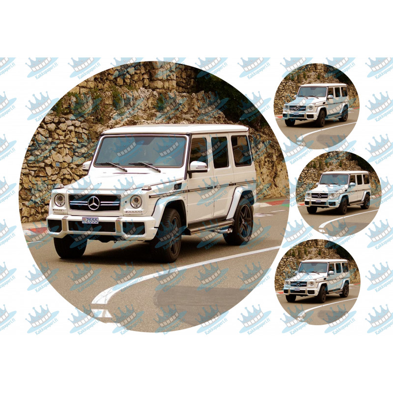 Mercedes-Benz G - Edible cake topper