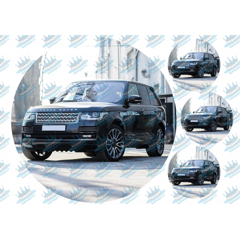 Range Rover - Edible cake topper
