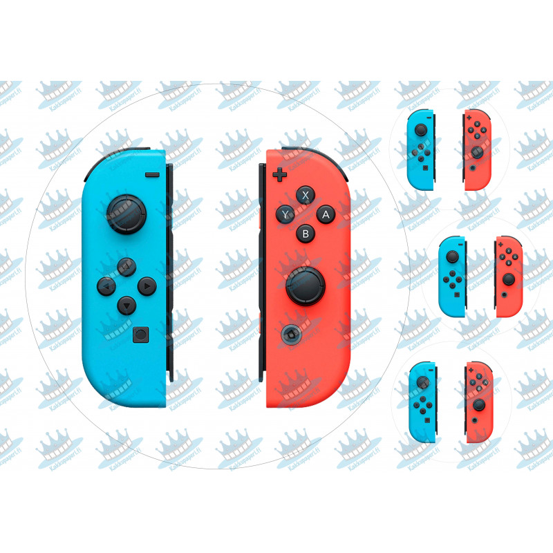 Nintendo Switch Joy-Con controllers - Edible cake topper