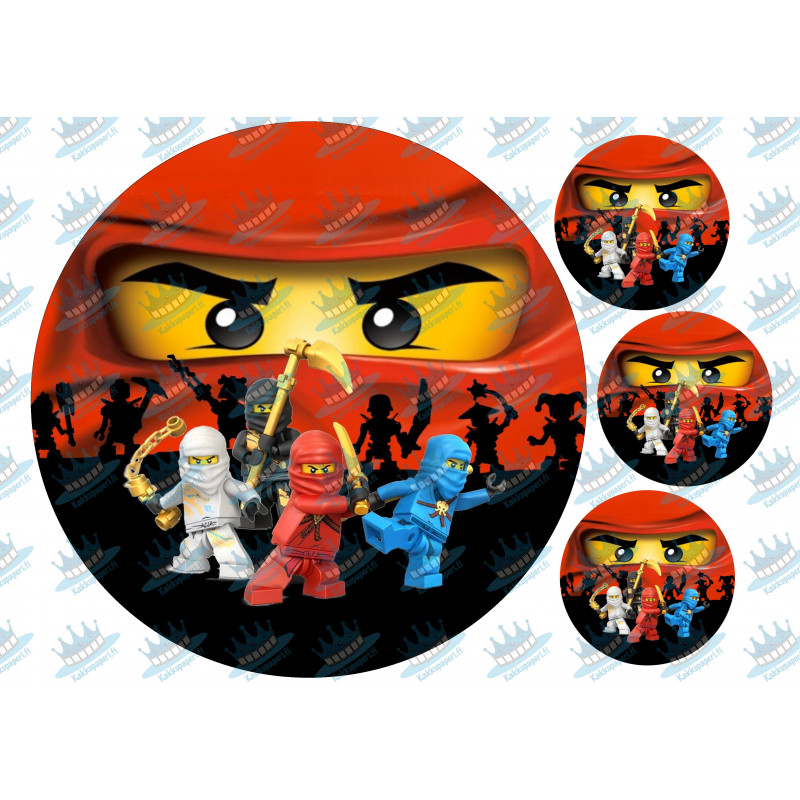 Lego NinjaGo - Edible cake topper
